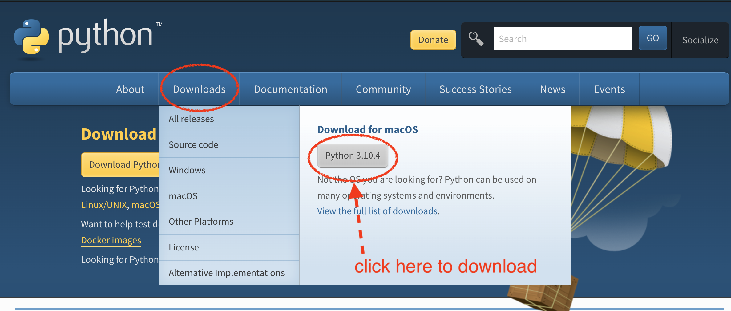 Tutorial 2 Download And Install Python macOS 